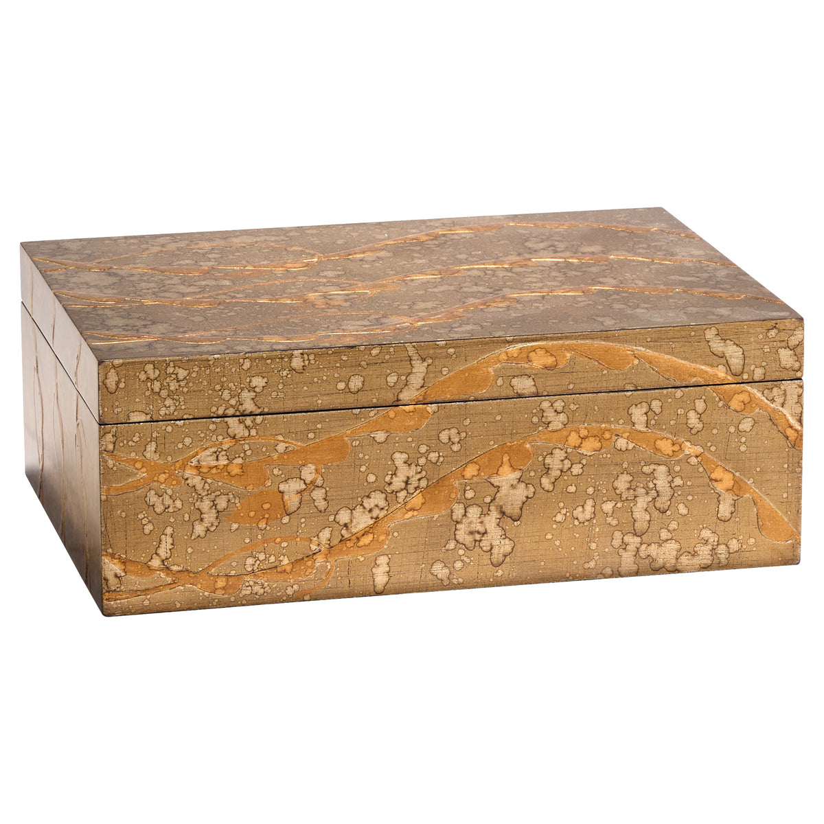 Florence Box | Bronze Lacquer - Large — Quorum Home