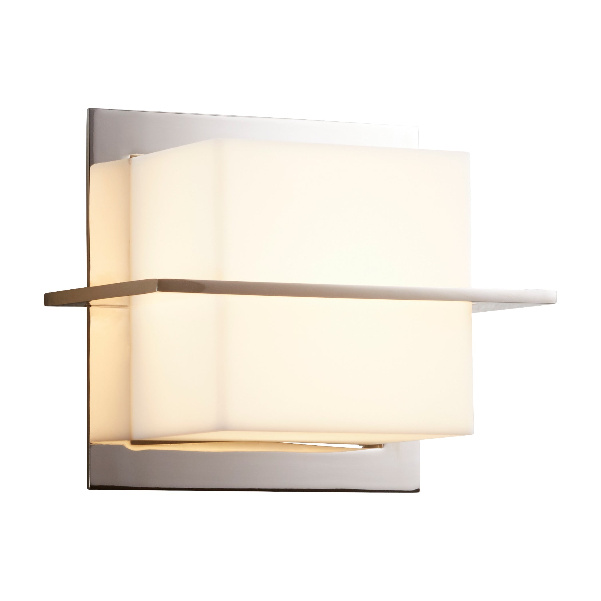 Oxygen | 3-541-4020 | METRIX Wall Sconce -4000k- Polished Nickel ...